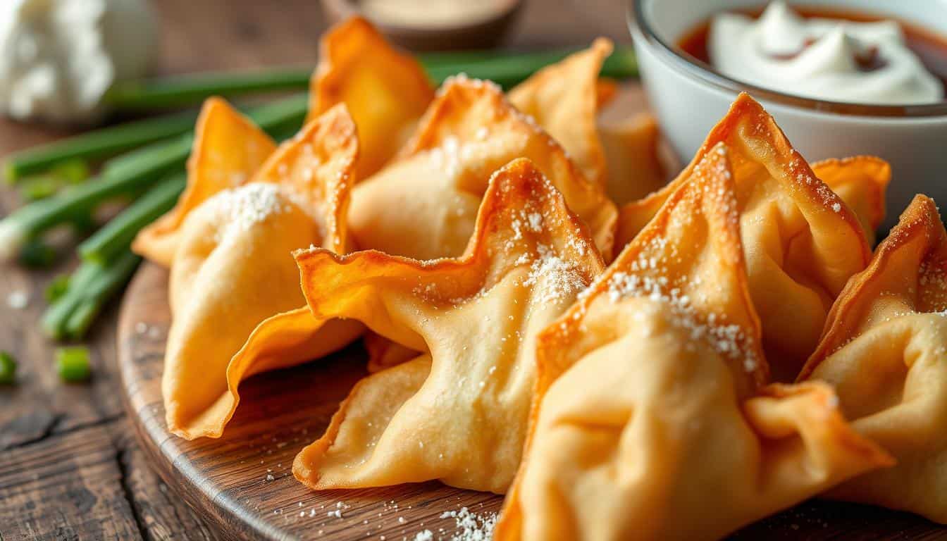 Sweet Cream Cheese Wontons Recipe