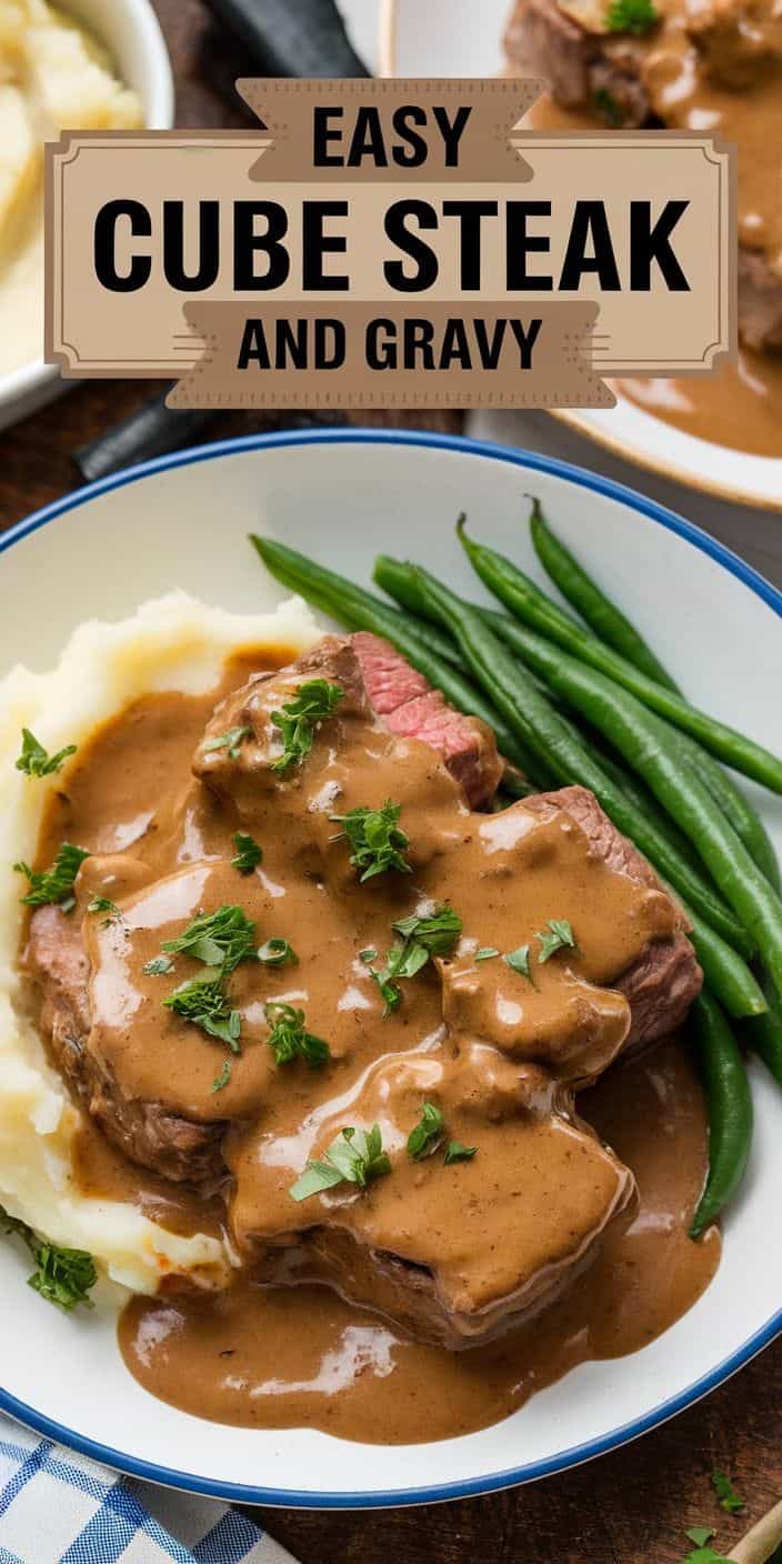 Easy Cube Steak and Gravy Recipe