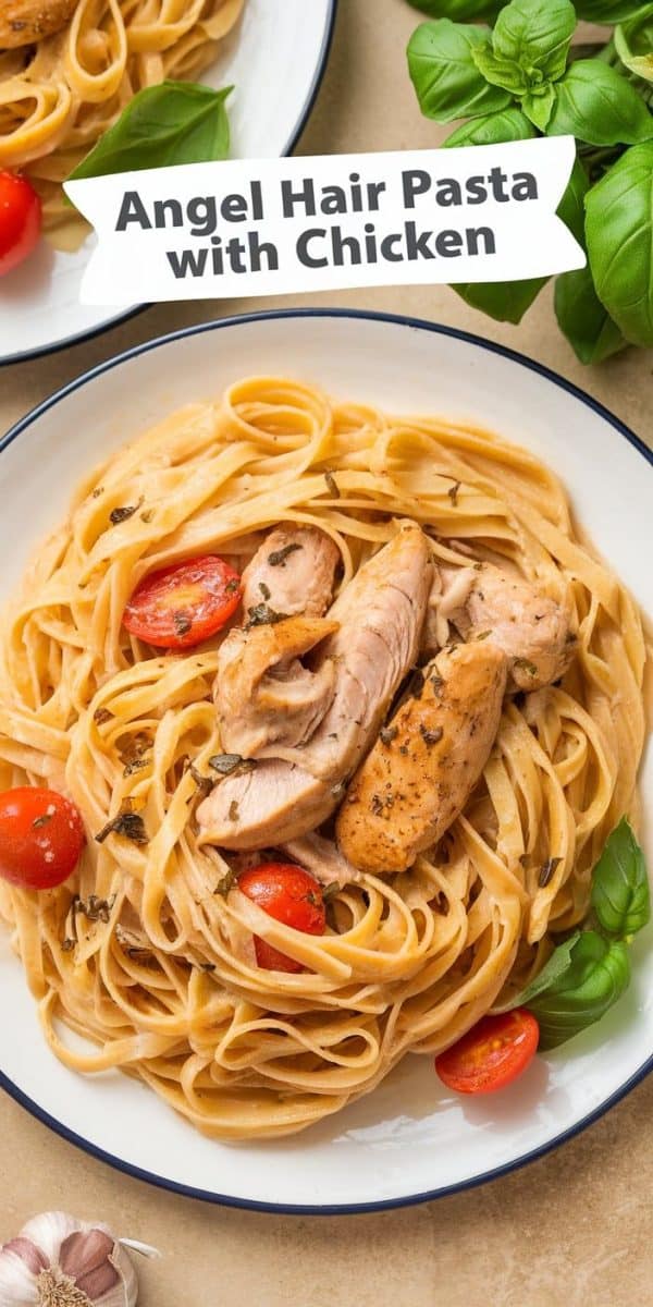 Angel Hair Pasta with Chicken