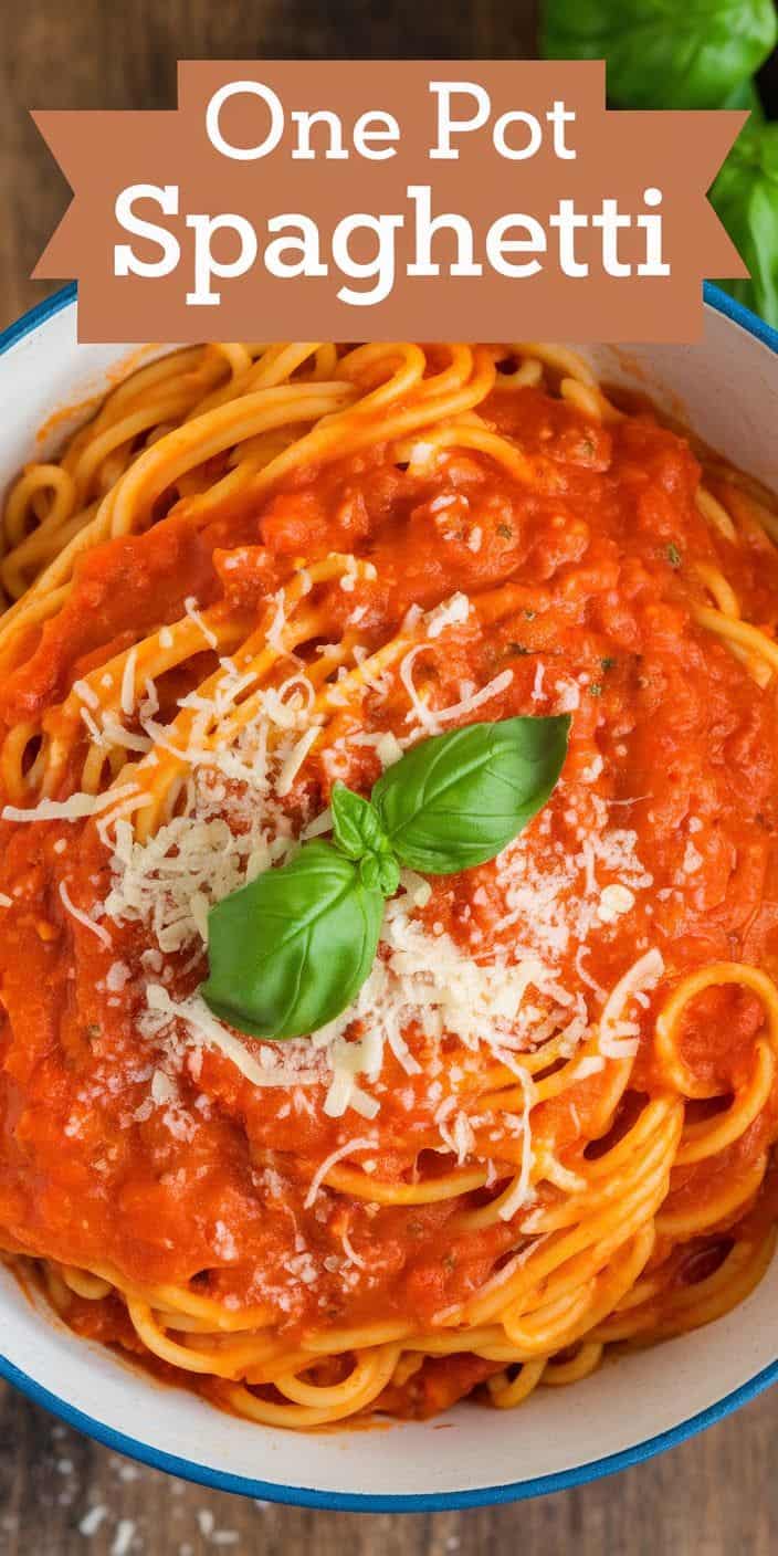 One Pot Spaghetti