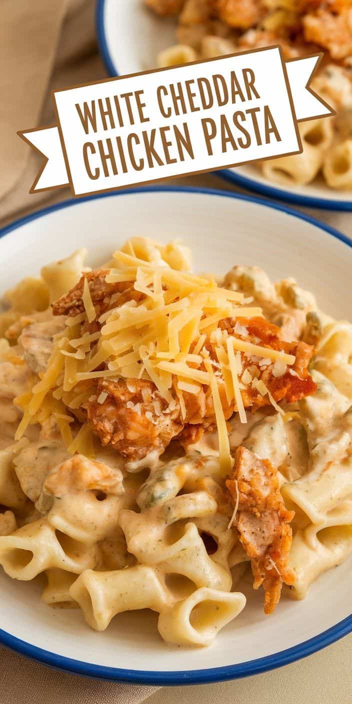 White Cheddar Chicken Pasta