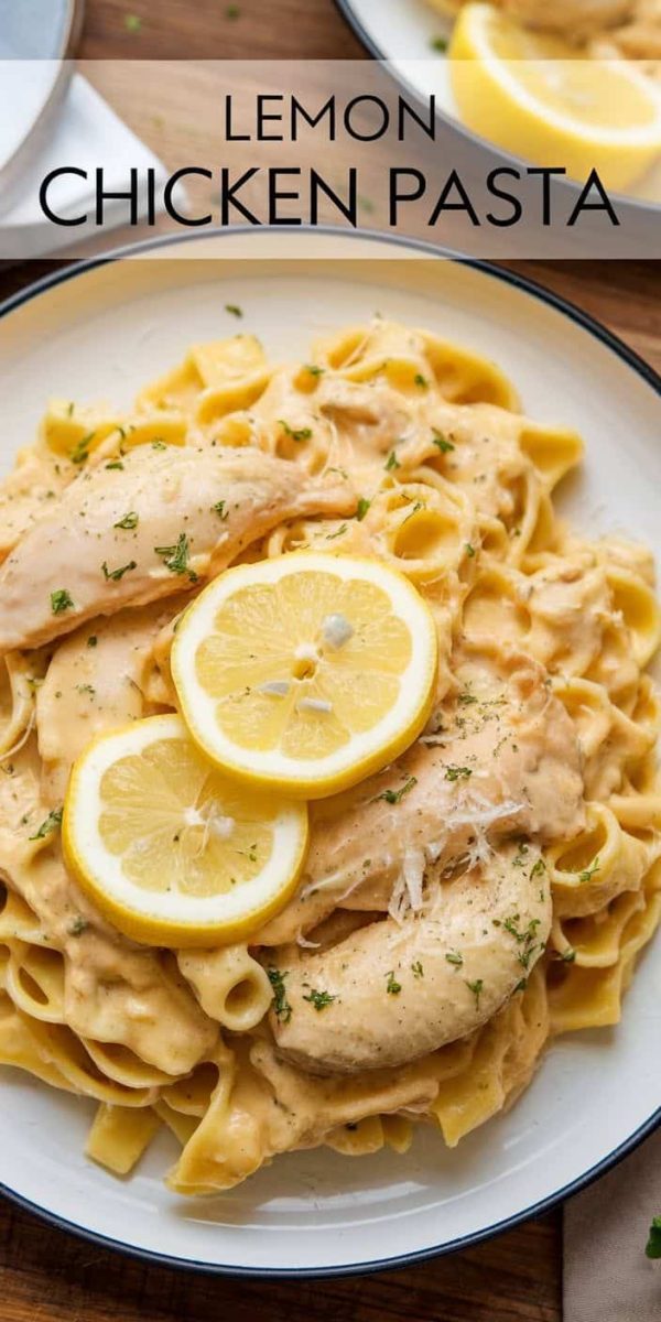 Lemon Chicken Pasta Recipe
