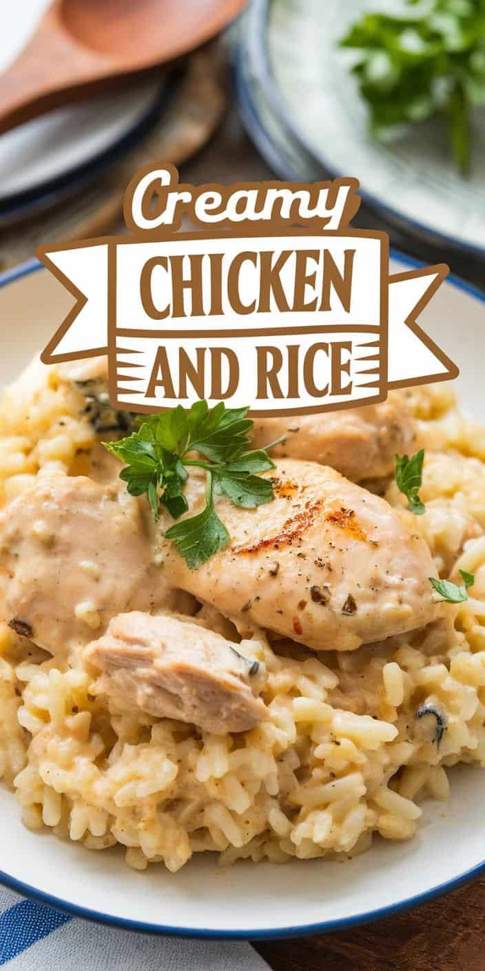 Creamy Chicken and Rice