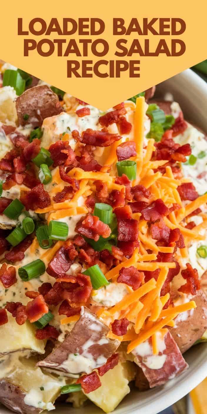 Loaded Baked Potato Salad Recipe