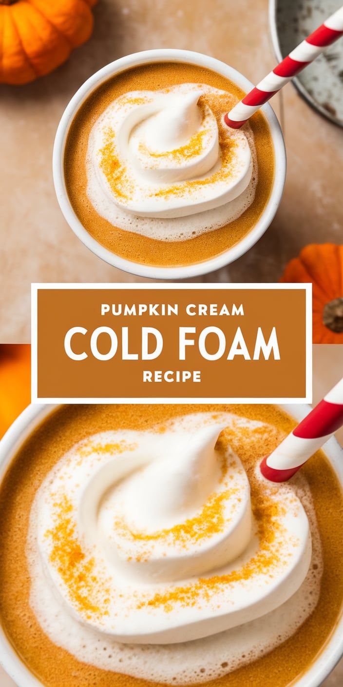 Pumpkin Cream Cold Foam Recipe