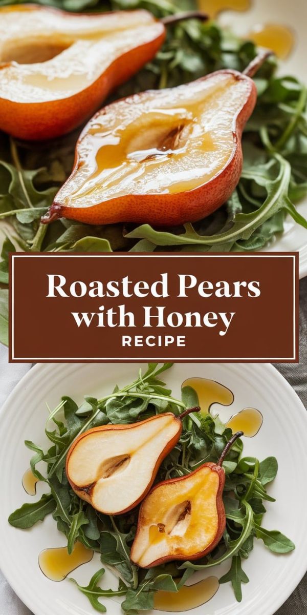 Roasted Pears With Honey Recipe